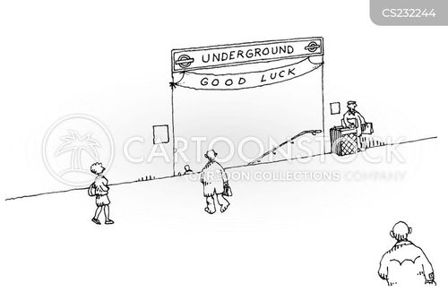 Underground Access Cartoons and Comics - funny pictures from CartoonStock