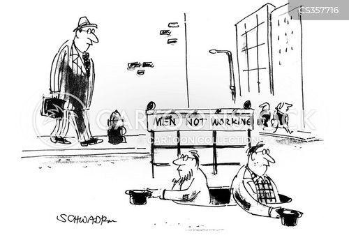 Digging Holes Cartoons and Comics - funny pictures from CartoonStock