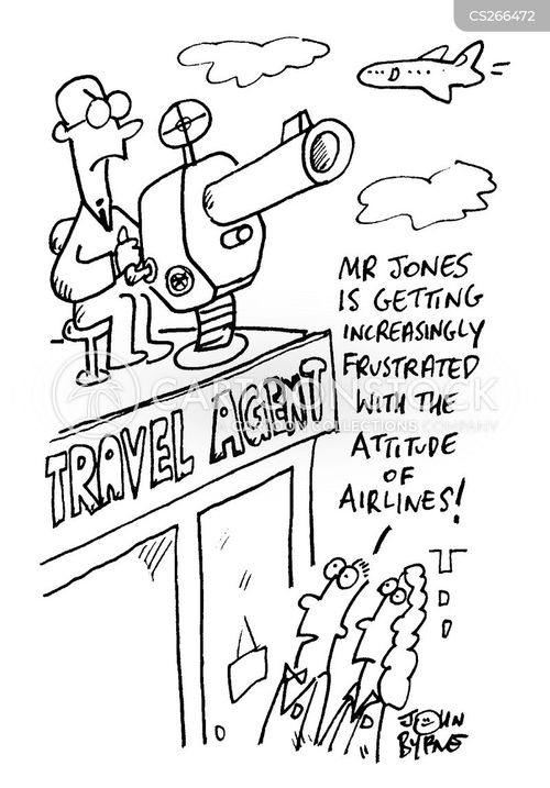 Traveler Frustration Cartoons and Comics - funny pictures from CartoonStock