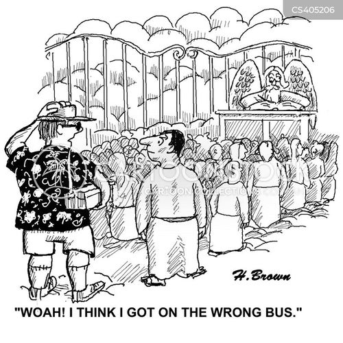 Red Buses Cartoons and Comics - funny pictures from CartoonStock