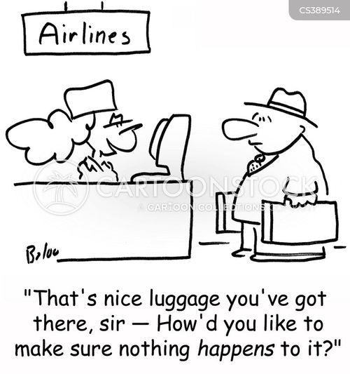 Cargo Protection Cartoons and Comics - funny pictures from CartoonStock