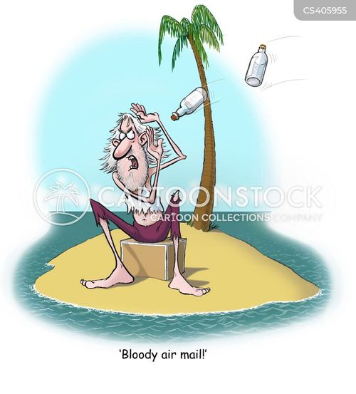 Airmail Cartoons and Comics - funny pictures from CartoonStock