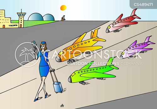 Airport Cartoons and Comics - funny pictures from CartoonStock