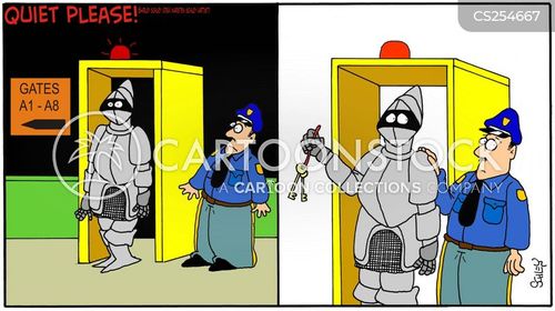Airline Security Cartoons and Comics - funny pictures from CartoonStock