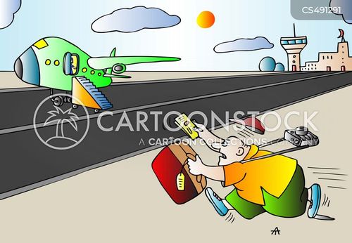 Boarding Passes Cartoons and Comics - funny pictures from CartoonStock