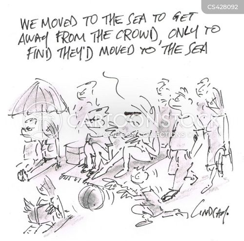 Beachfront Cartoons and Comics - funny pictures from CartoonStock