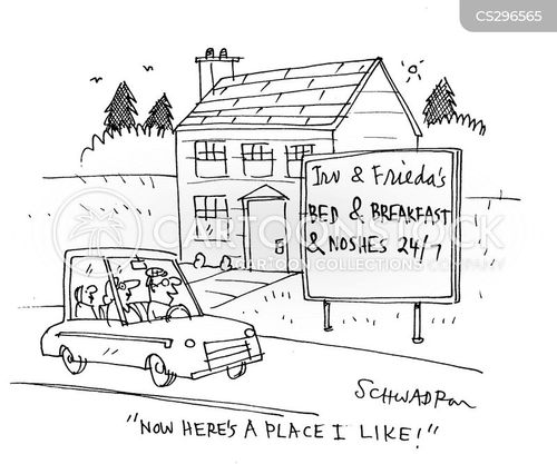 Guest House Cartoons and Comics - funny pictures from CartoonStock
