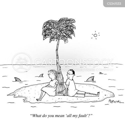 Mutual Fault Cartoons and Comics - funny pictures from CartoonStock