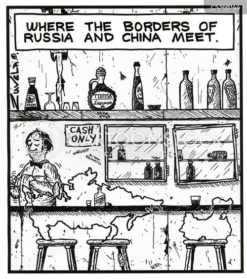 Border Crossing Cartoons and Comics - funny pictures from CartoonStock