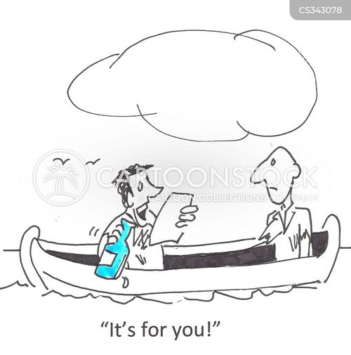 Lonely Castaway Cartoons and Comics - funny pictures from CartoonStock