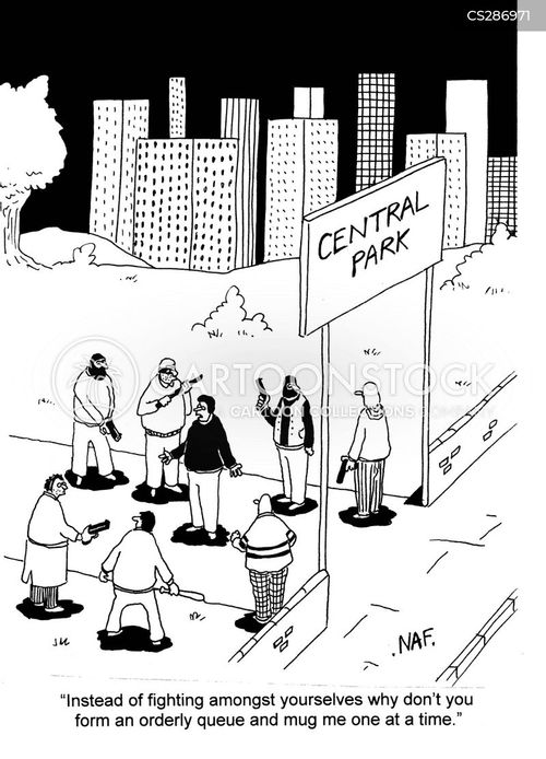 Turf War Cartoons and Comics - funny pictures from CartoonStock