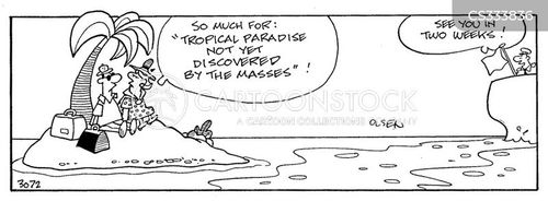 Island Hopping Cartoons and Comics - funny pictures from CartoonStock