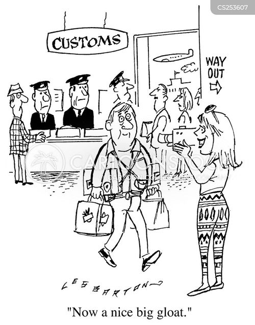 Customs And Excise Cartoons and Comics - funny pictures from CartoonStock