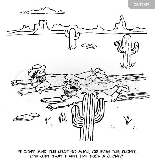 Crossing The Desert Cartoons and Comics - funny pictures from CartoonStock