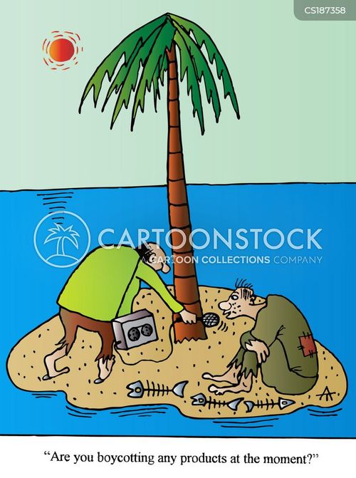 Boycotting Cartoons and Comics - funny pictures from CartoonStock