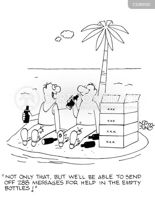 Empty Bottles Cartoons and Comics - funny pictures from CartoonStock
