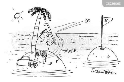 Pitch And Putt Cartoons and Comics - funny pictures from CartoonStock