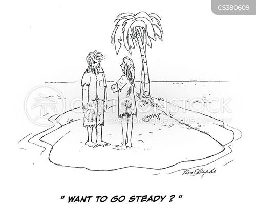Going Steady Cartoons and Comics - funny pictures from CartoonStock