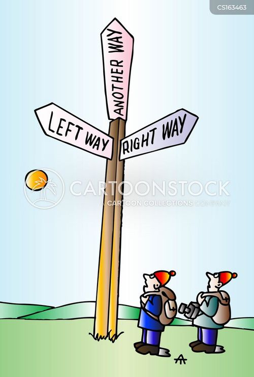 2 Way Cartoons and Comics - funny pictures from CartoonStock