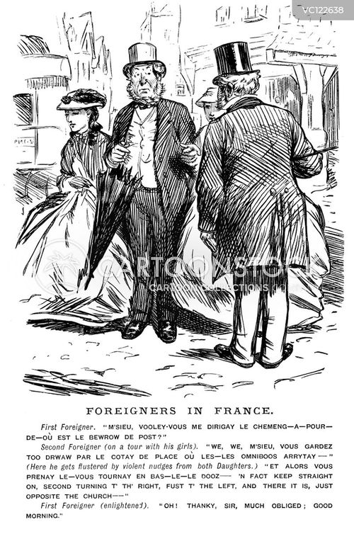 Foreigner Cartoons and Comics - funny pictures from CartoonStock