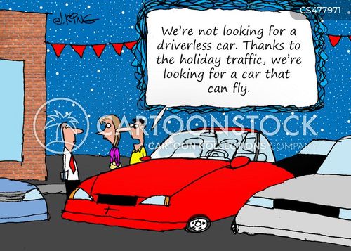 Holiday Traffic Cartoons and Comics - funny pictures from CartoonStock