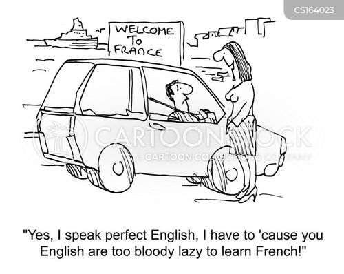 Speak French Cartoons and Comics - funny pictures from CartoonStock