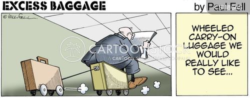 Excess Baggage Cartoons and Comics - funny pictures from CartoonStock