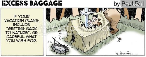 Excess Baggage Cartoons and Comics - funny pictures from CartoonStock