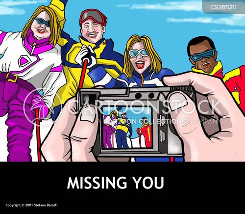 Missing You Cartoons and Comics - funny pictures from CartoonStock