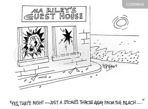 Stones Throw Cartoons and Comics - funny pictures from CartoonStock