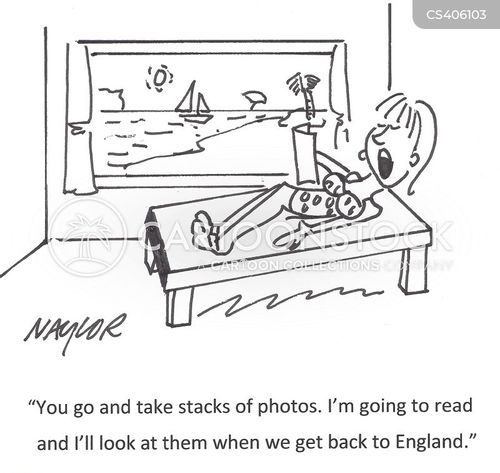 Vacation Mode Cartoons and Comics - funny pictures from CartoonStock