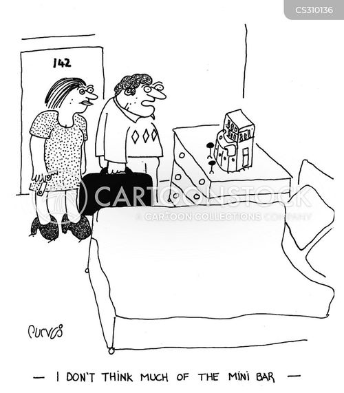 Mini-bar Cartoons and Comics - funny pictures from CartoonStock