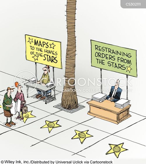 Restraining Order Cartoons and Comics - funny pictures from CartoonStock