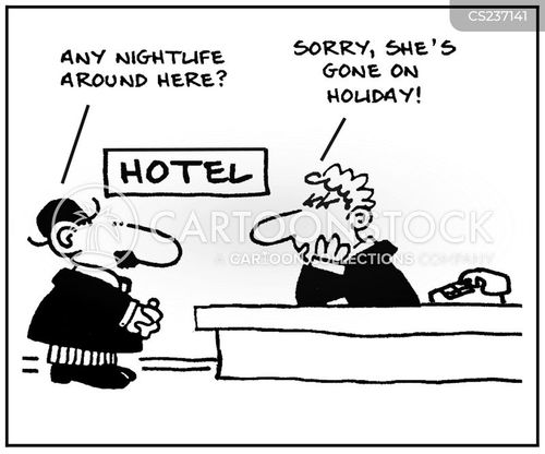 Hotelier Cartoons and Comics - funny pictures from CartoonStock
