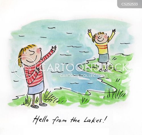 Lakes Cartoons and Comics - funny pictures from CartoonStock