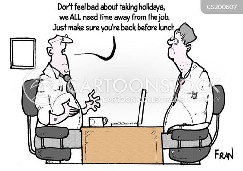 Time-off Cartoons and Comics - funny pictures from CartoonStock