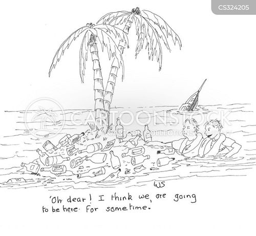 Stranded At Sea Cartoons and Comics - funny pictures from CartoonStock