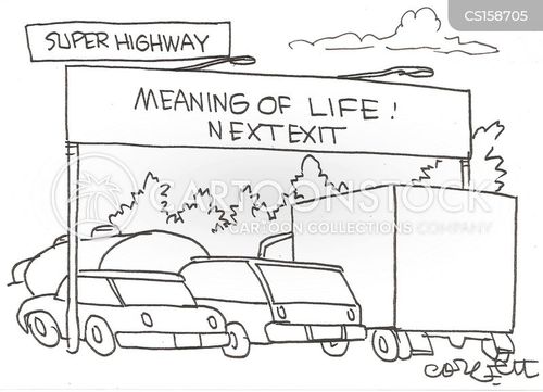 Road Lane Cartoons and Comics - funny pictures from CartoonStock