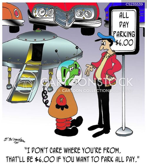 Double Parking Cartoons and Comics - funny pictures from CartoonStock