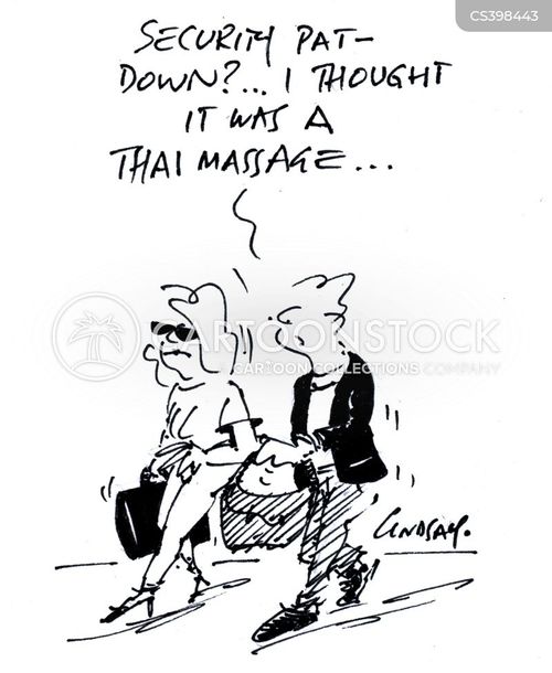 Pat Down Cartoons and Comics - funny pictures from CartoonStock