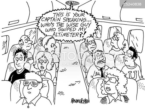 Altimetres Cartoons and Comics - funny pictures from CartoonStock