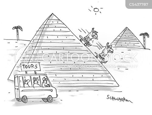 Pyramids Of Giza Cartoons and Comics - funny pictures from CartoonStock