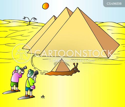 Pyramids Of Giza Cartoons and Comics - funny pictures from CartoonStock