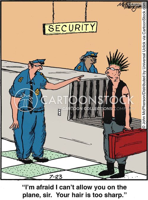 Spiky Hair Cartoons and Comics - funny pictures from CartoonStock