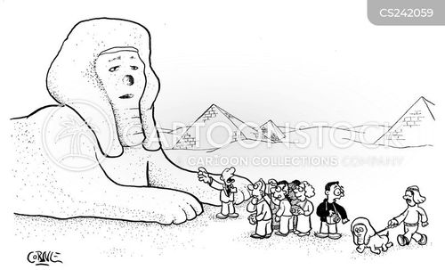 Sphinx Cartoons and Comics - funny pictures from CartoonStock