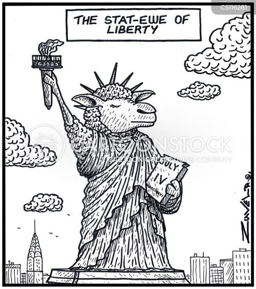 The Statue Of Liberty Cartoons and Comics - funny pictures from ...