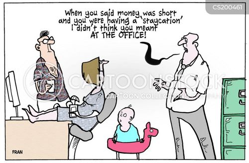 Staycation Cartoons and Comics - funny pictures from CartoonStock