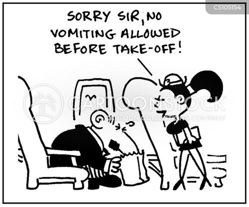 Air Sick Cartoons and Comics - funny pictures from CartoonStock