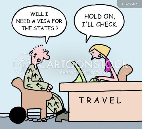 Visas Cartoons and Comics - funny pictures from CartoonStock