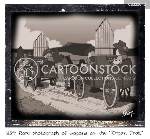 Oregon Trail Cartoons and Comics - funny pictures from CartoonStock